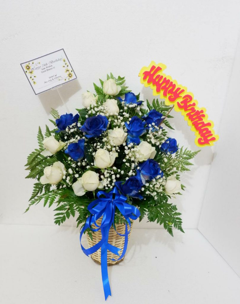 Bunga meja ulang tahun